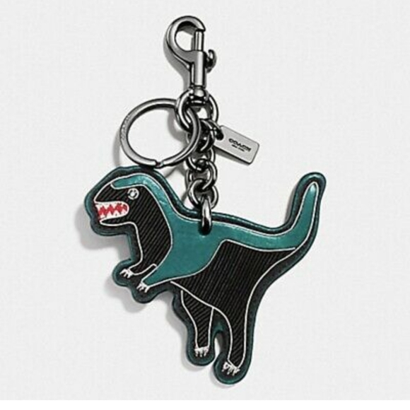 Coach | Accessories | Coach T Rex Rexy Bag Charm Key Chain Sea Green ...